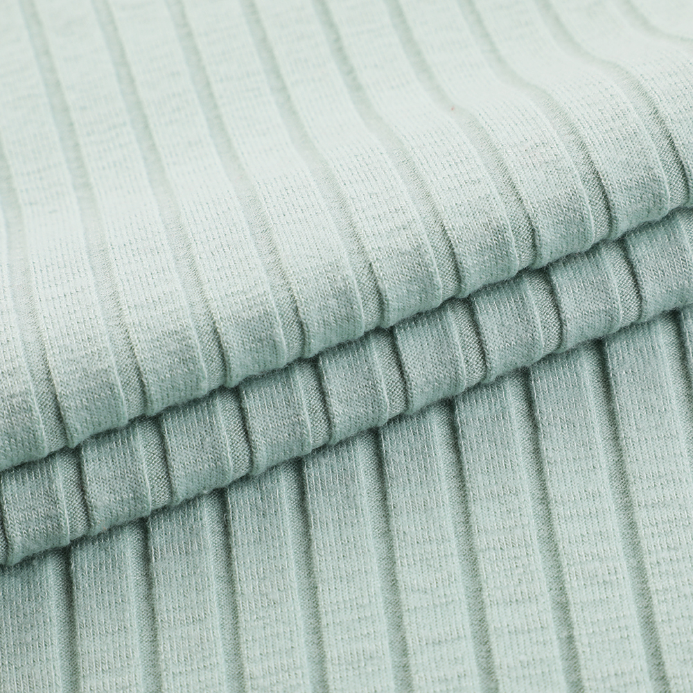 China Rib knitted spandex stretch fabric Manufacturer and Supplier ...